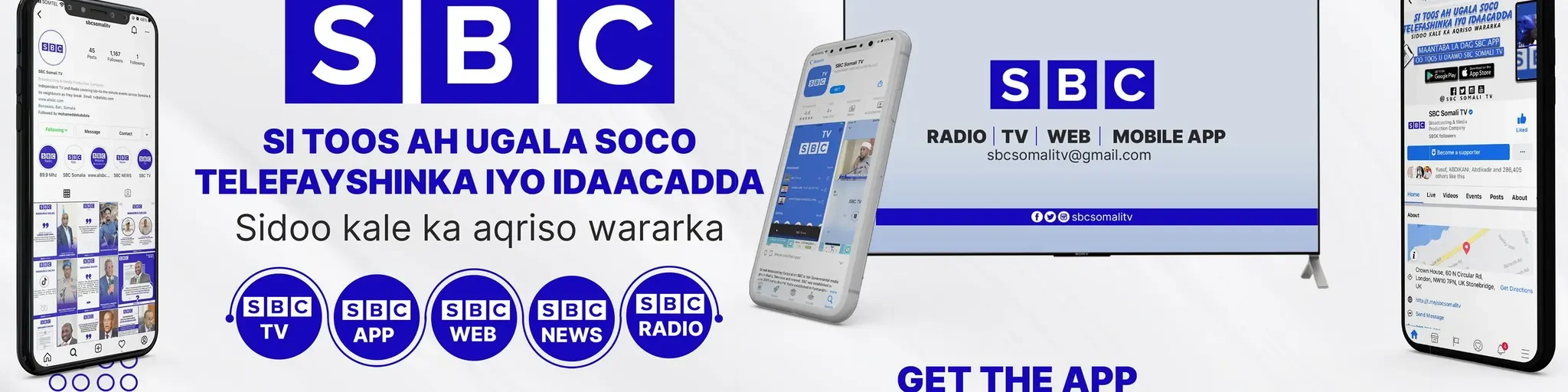 Listen to SBC Somali Radio | Zeno.FM