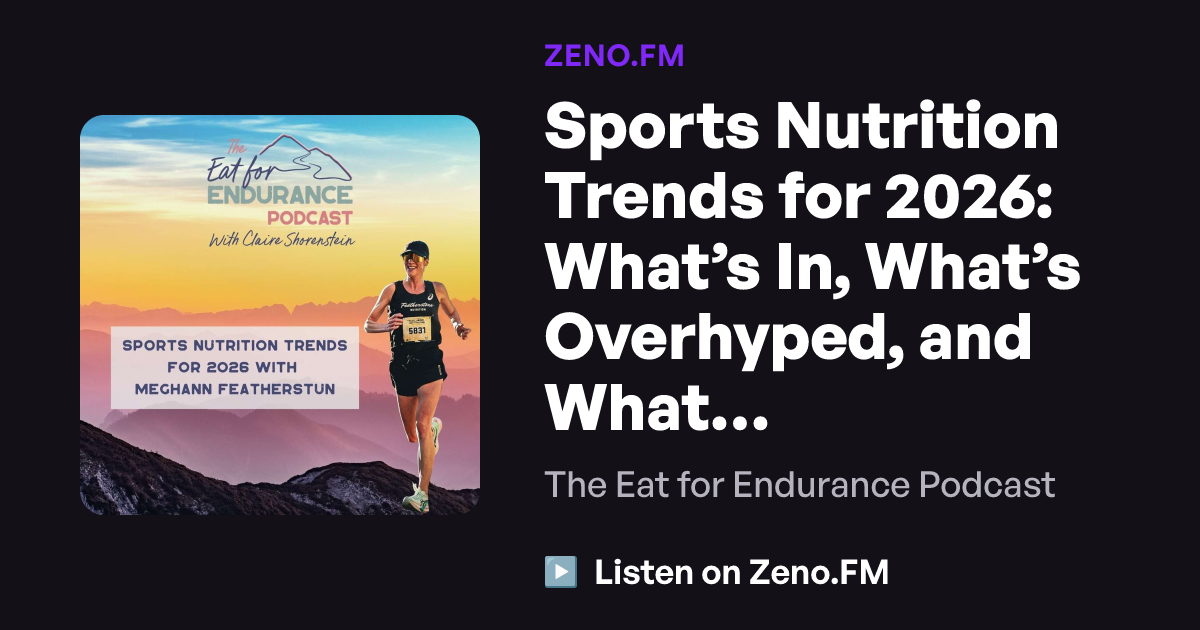 Sports Nutrition Trends For 2026 Whats In Whats Overhyped And What